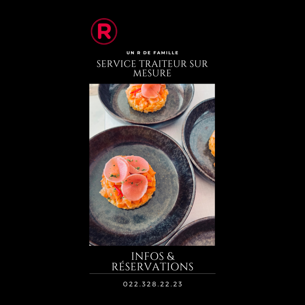 Service traiteur - Un R de famille